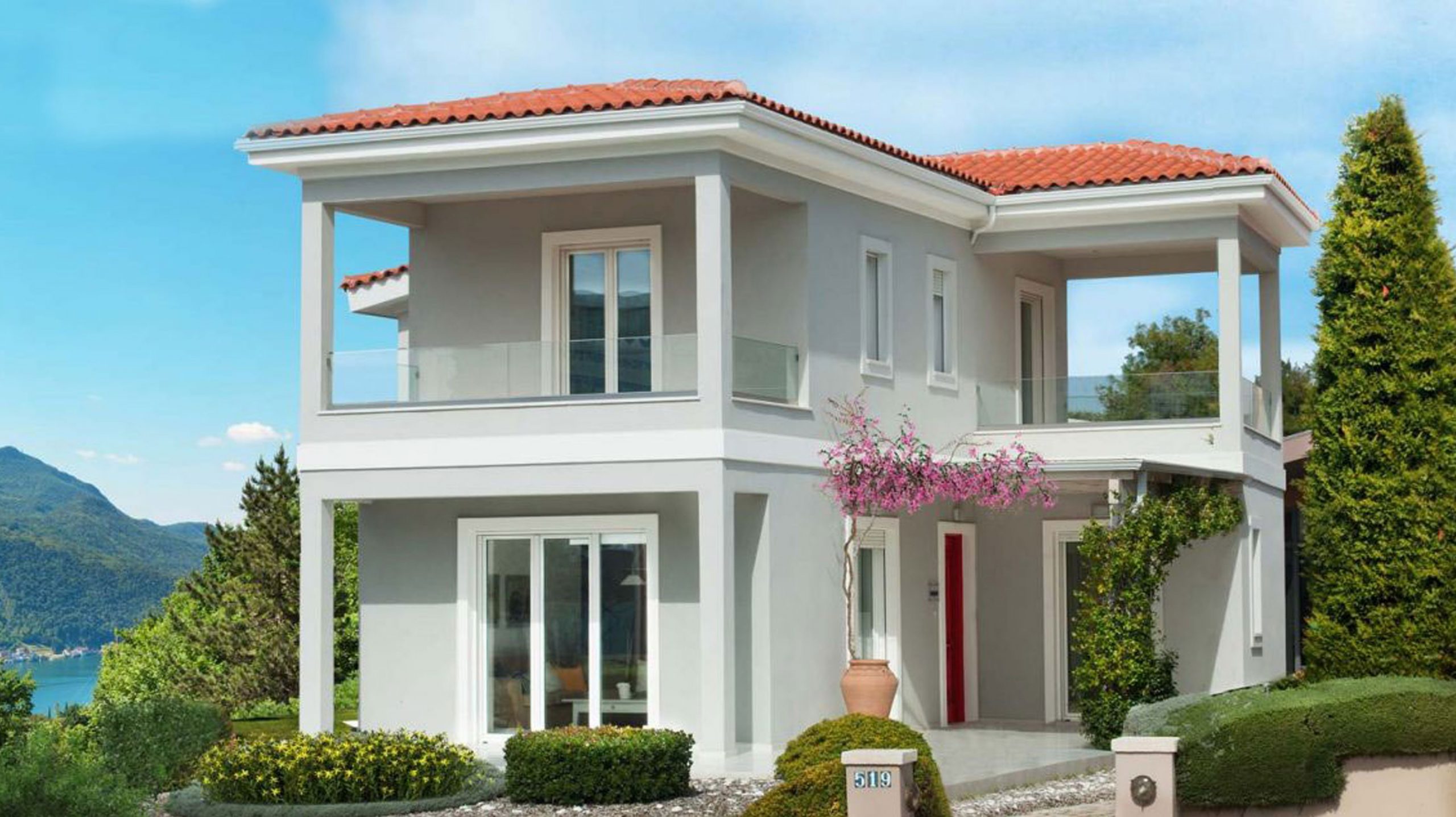 Διώροφη Κατοικία D-110b | Κοφινάς Προκατασκευασμένα σπίτια - Προκάτ