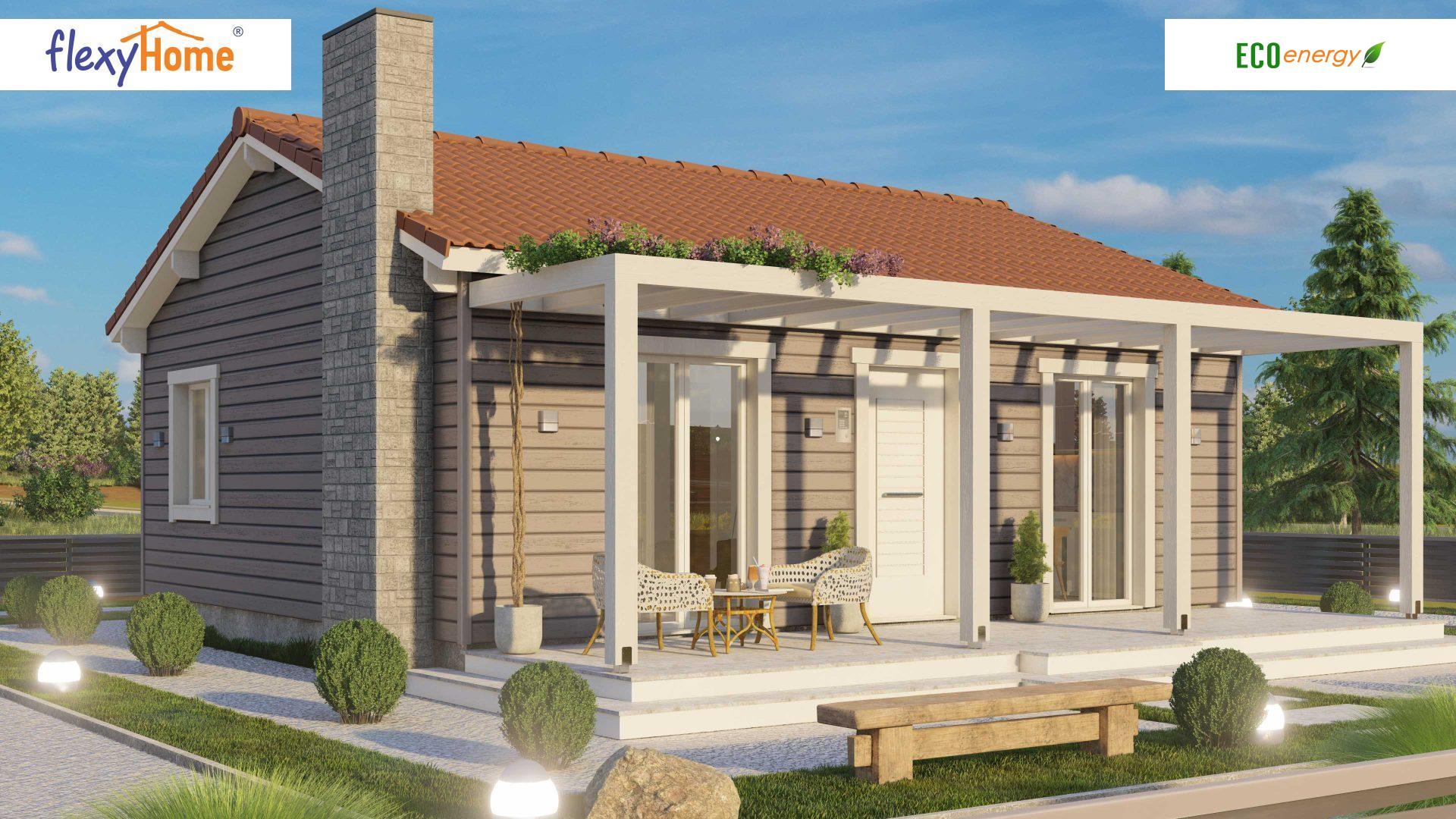 Προτάσεις FlexyHome κατοικιών- ΚΟΦΙΝΑΣ - 2 | Κοφινάς Προκατασκευασμένα ...